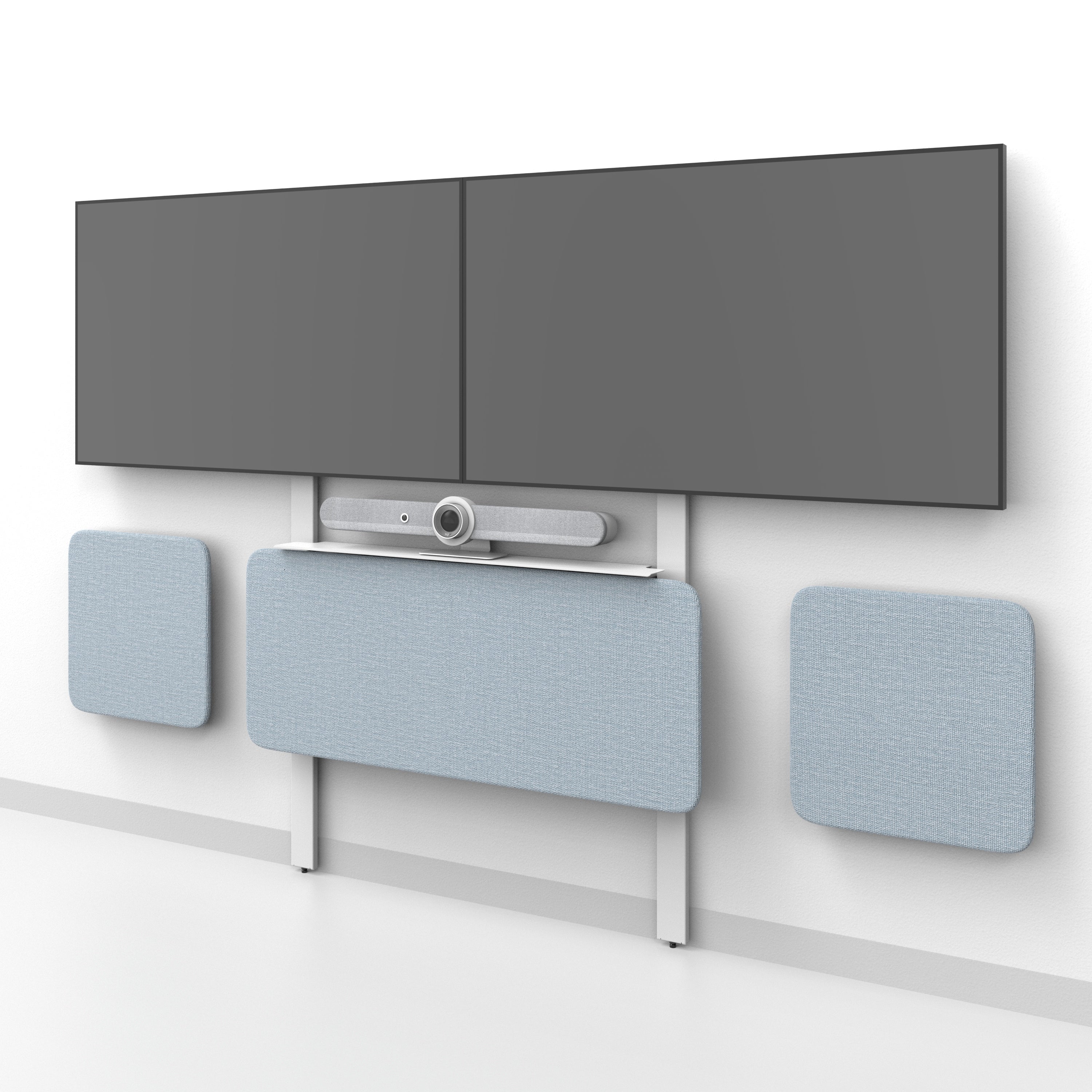 ADA Panels for Video Meeting Kit for AV Wall - Blue | Procraft Supply