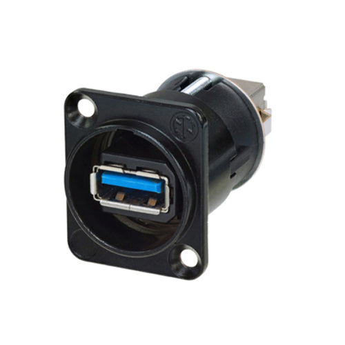 USB 3.0 Type-A Reversable to Type-B Panel Connector | Procraft Supply